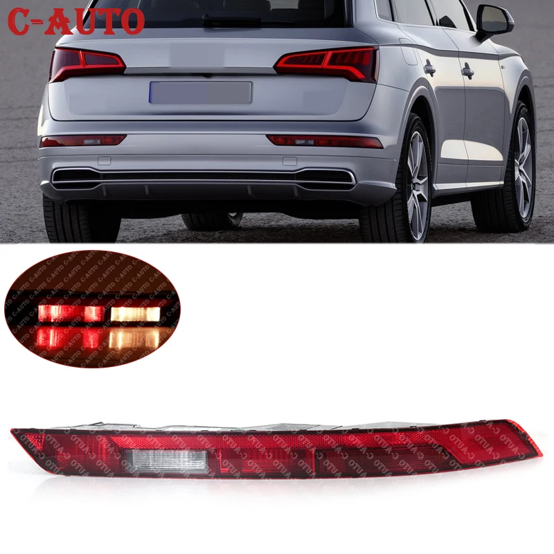 Car Rear Taillight Bumper Tail Light Rear Bumper Lamp For Audi Q5 2018 ...