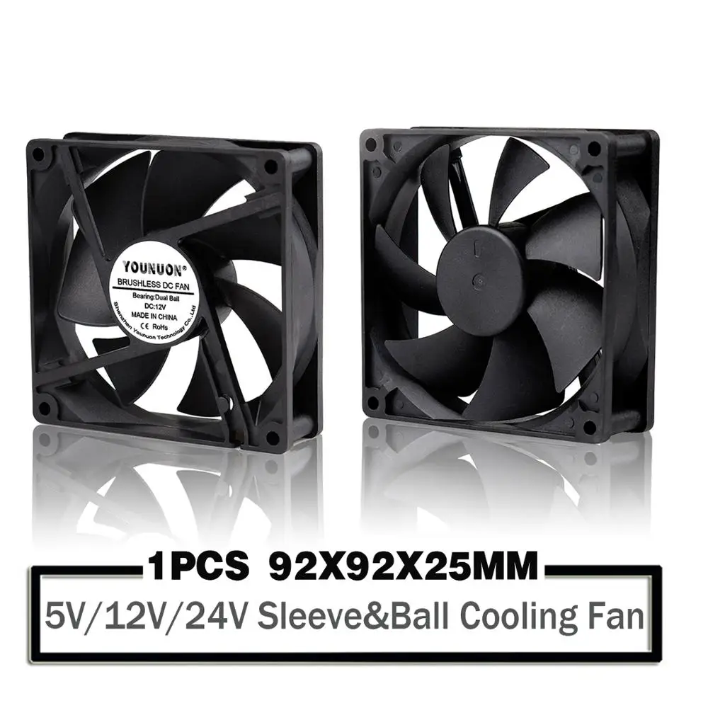 92mm 9225 Cooling Fan Dc 5v 12v 24v 92x92x25mm Cooler Fans Pc Case Cpu Brushless Cooler 9cm ...