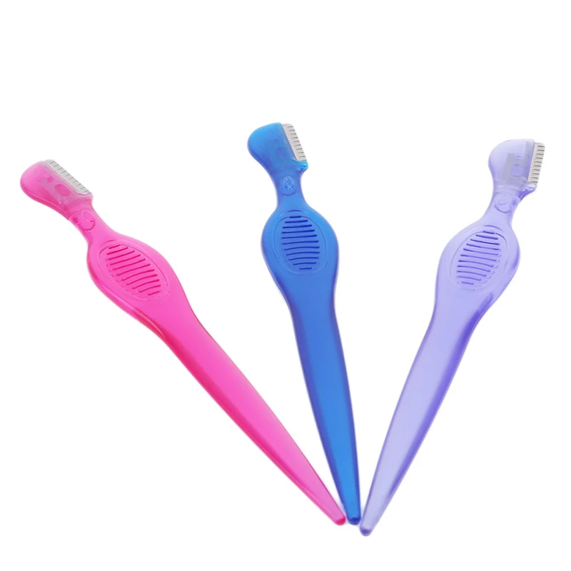 1PC Eyebrow Razor Facial Hair Remover Eyebrow Trimmer Sharp Mini Makeup ...