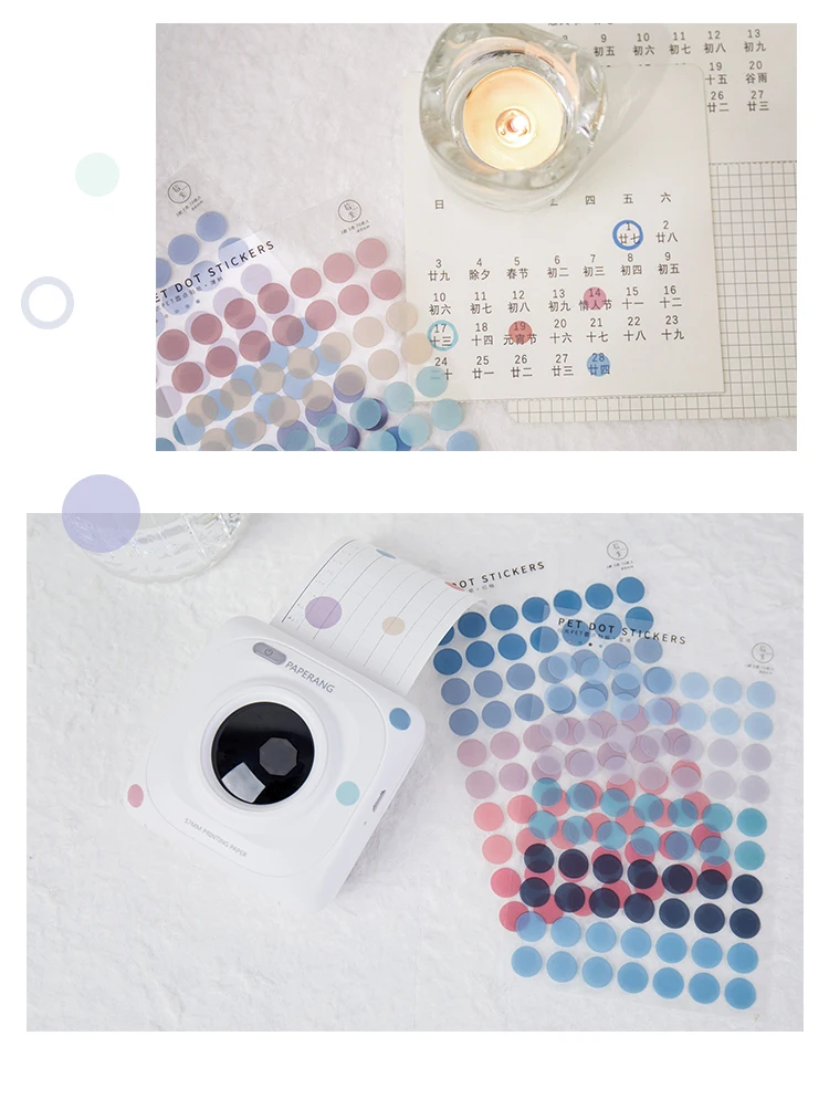 Gommette,Autocollants en forme de rond, étiquettes avec cercle très ...