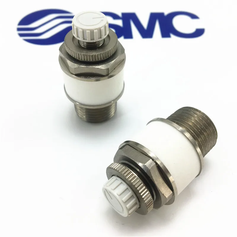 SMC ASN2-N01-J Metering Valve with Silencer 10-32 Thread Other ... SMC ASN2-N01-J Metering Valve with Silencer 10-32 Thread Other ...
