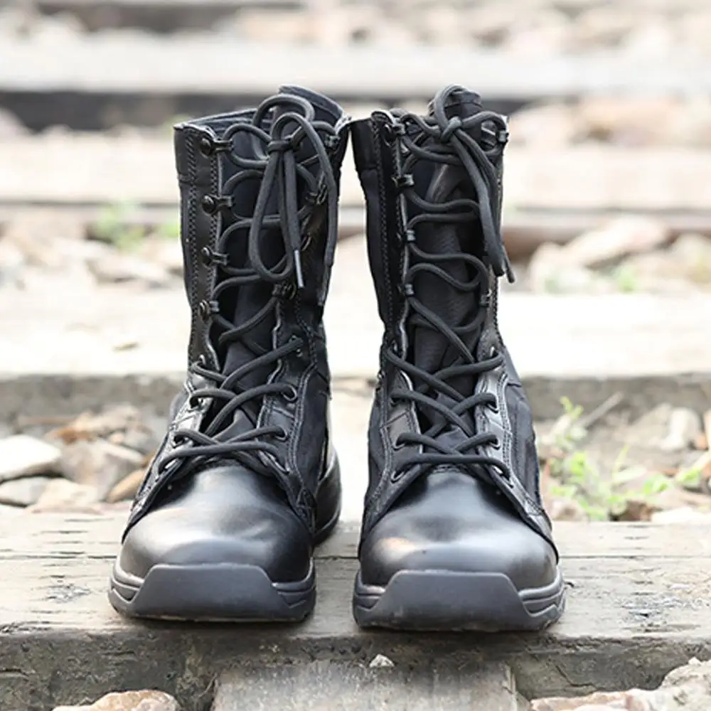Black Army Combat Boots