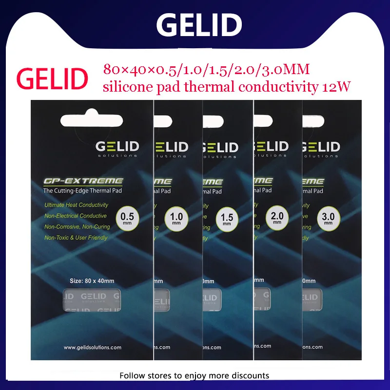 Gelid GP EXTREME Multi size high performance thermal pad CPU/GPU ...