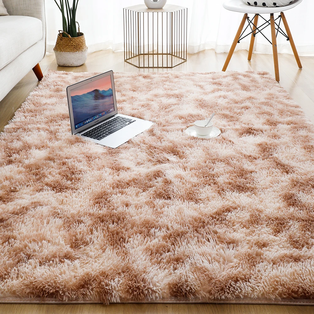 Thick Rug for Living Room Carpet Children Bed Room Fluffy Floor Carpets ...