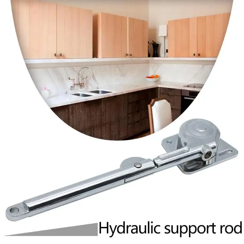 Zinc Alloy Adjustable Stop Support Rod Hydraulic Buffer Furniture Hinge ...