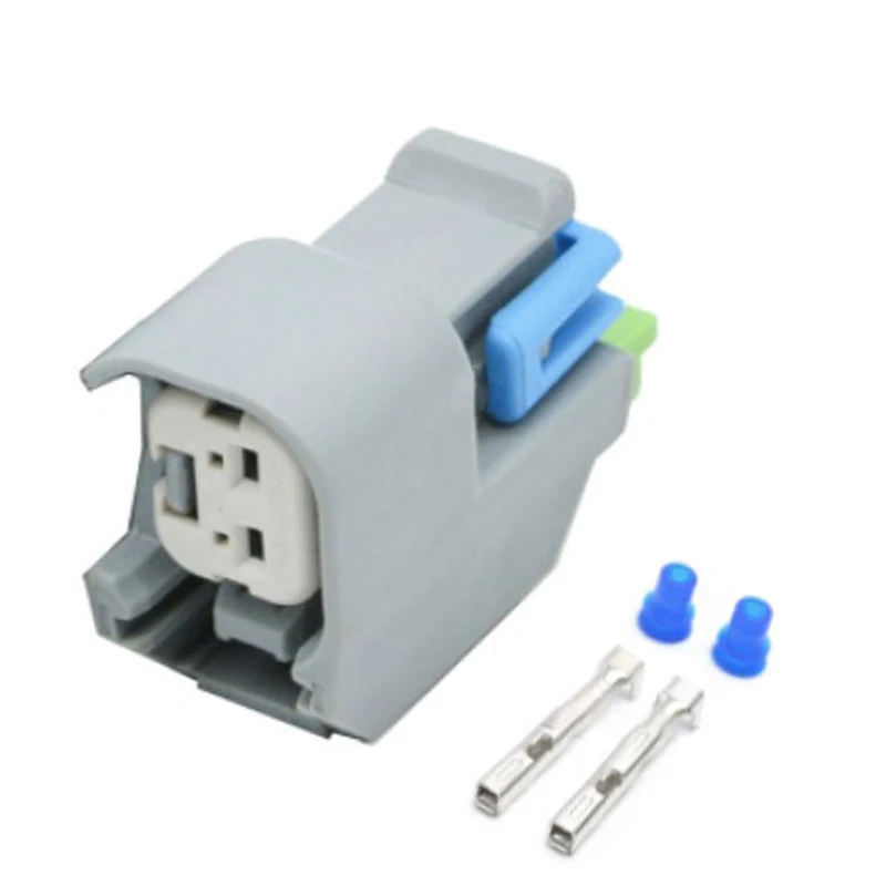2 Sets 2 Pin EV6 USCAR Auto Fuel Line Quick Injector Connector Wiring ...