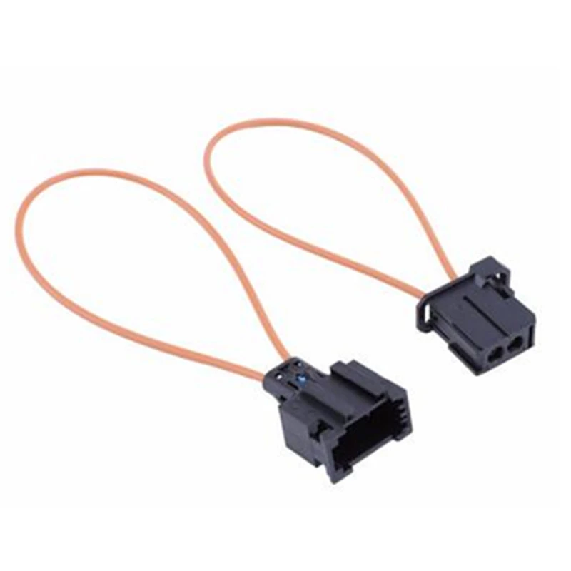 1pc Most Fiber Optical Optic Loop Bypass Male Adapter Cable For Audi ...