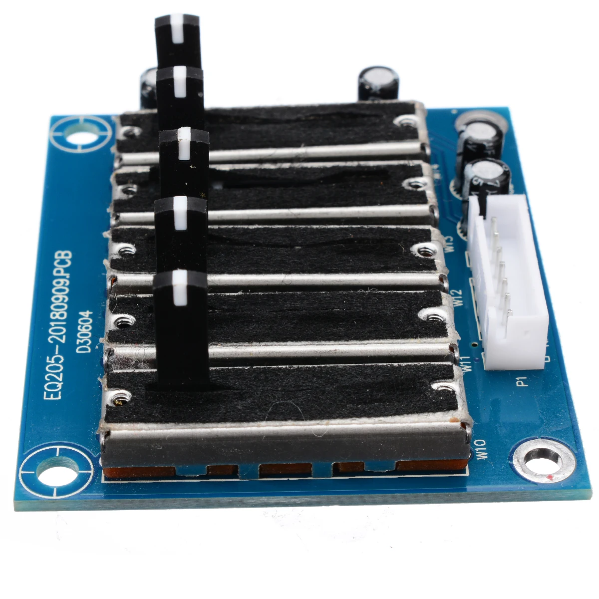 Stereo 5 band EQ Equalizer Board Dual Channel Adjustable 5 segment Tone ...