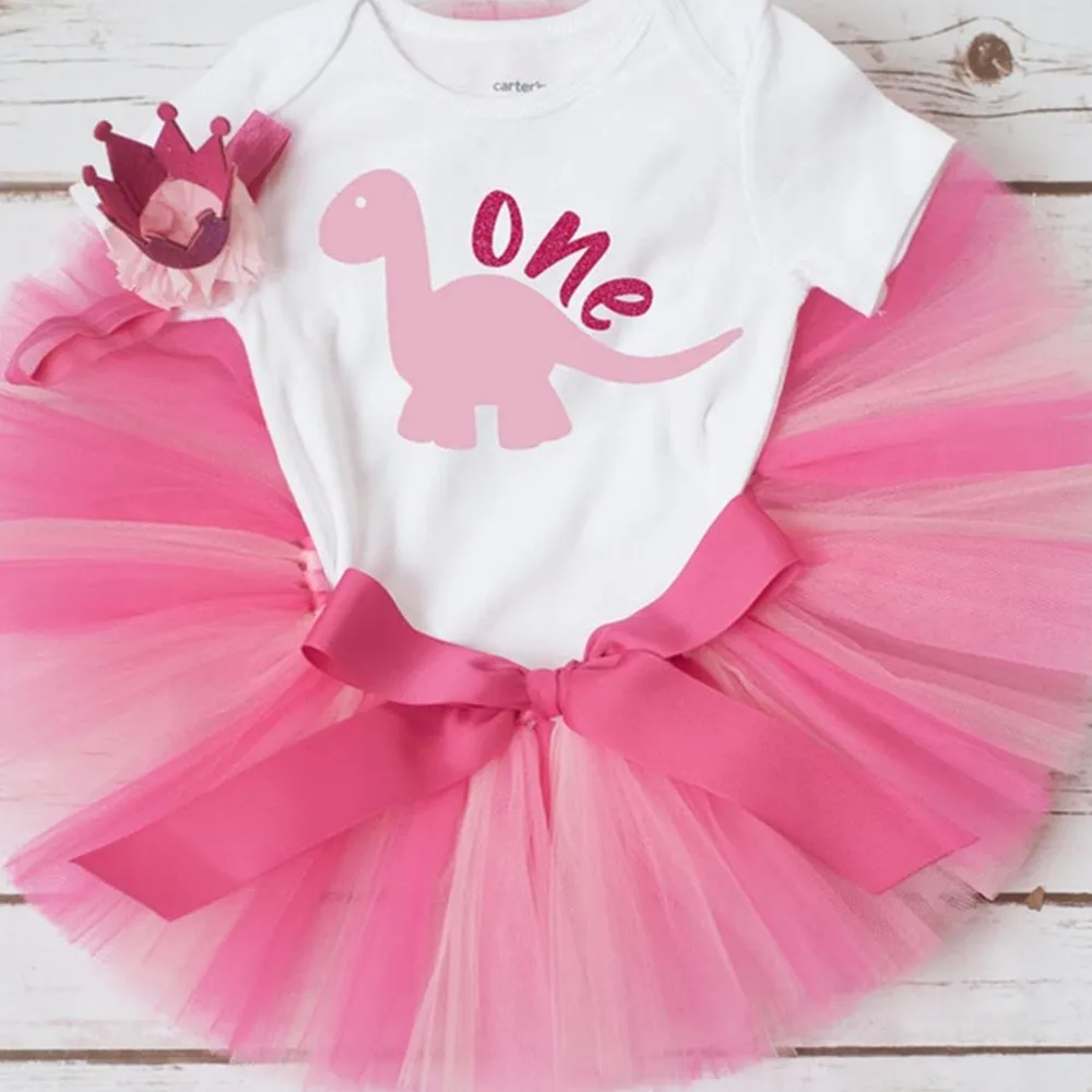 Kids' Costumes Dinosaur girl tutu set Dinosaur girl birthday Dinosaur ...