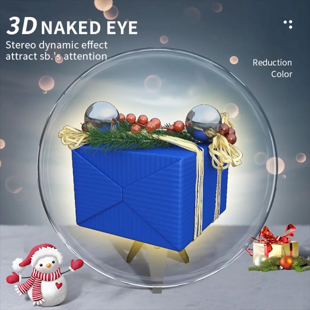 New Arrival 27cm Desktop 3d Advertising Machine Mini Projector ...