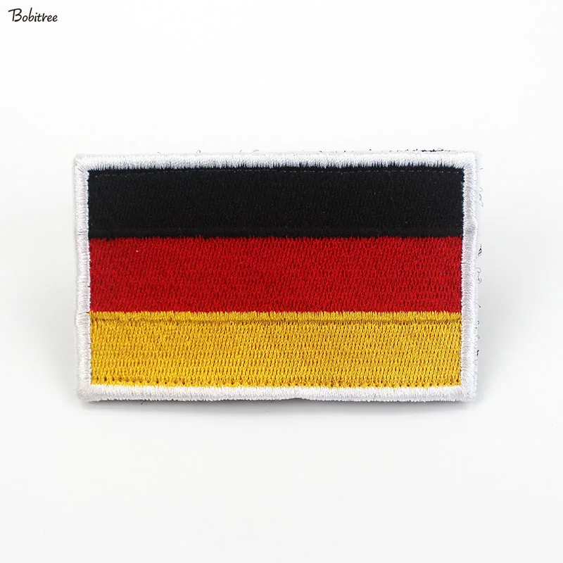 The German Flag Patches With Hook Loop German Nation Banner Badge ...