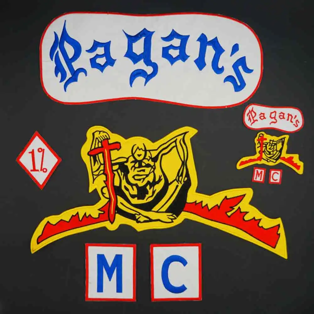 Motorcycle Mc Patch Jacket | Motorcycle Knight Patch | Pagans Mc ...