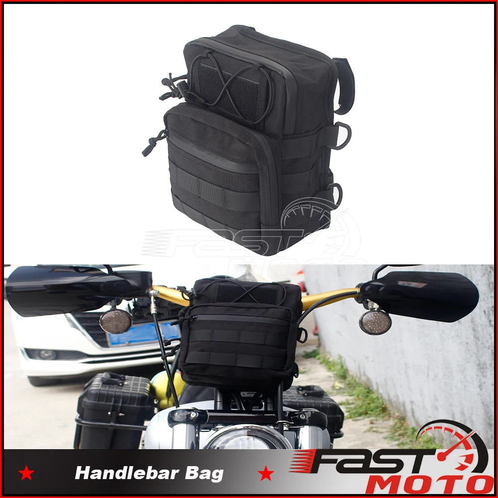 Universal Club Style Molle Traveller Bar Bags Handlebar T-bar Bag For ...