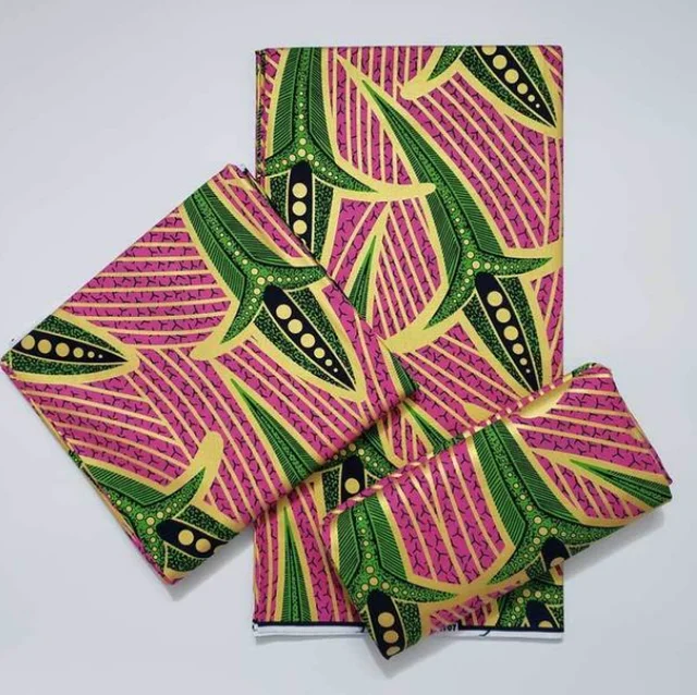 African Golden Wax Fabric Nigerian Cotton Material Hot Selling Print ...