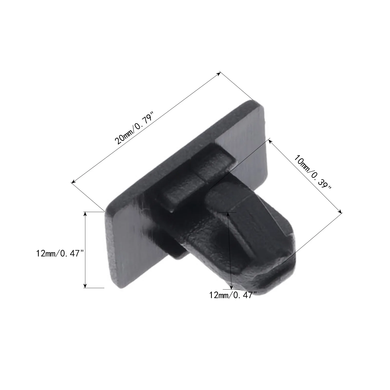 20pcs/lot Car Mopar Rocker Molding Clips 1ba41ax1aa For Chrysler 300 ...