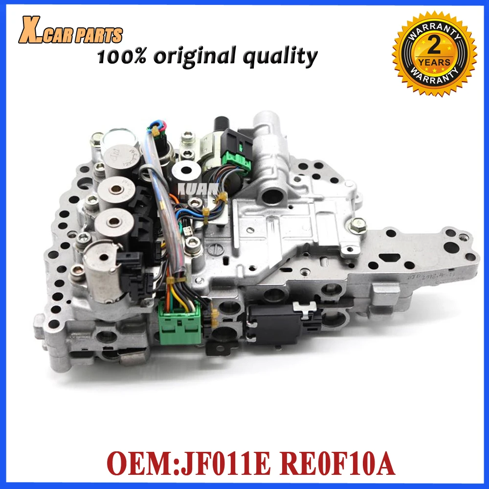 Transmission & Drive Train JF011E RE0F10A F1CJA Valve Body Solenoids ...