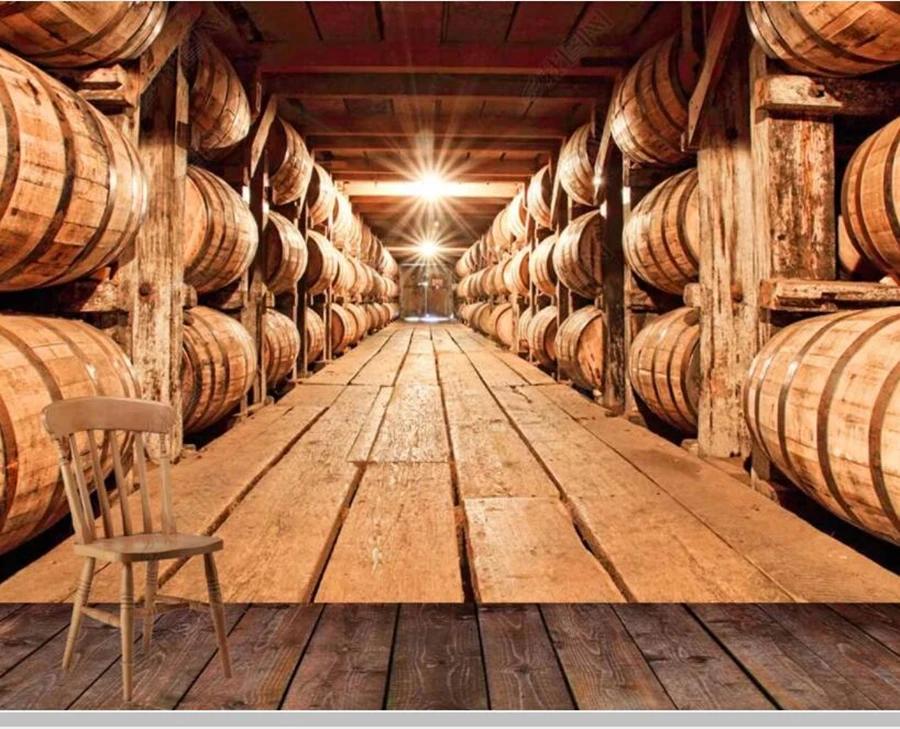 Whiskey Barrel Wallpaper