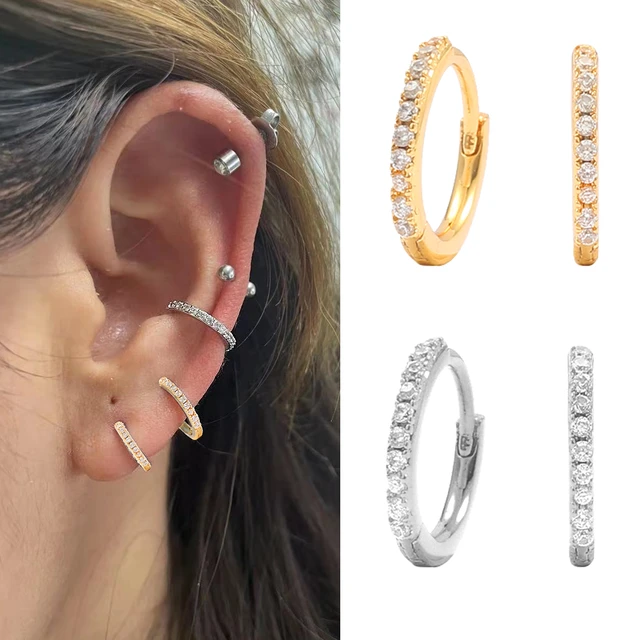 Ear Piercing Rook Hoop