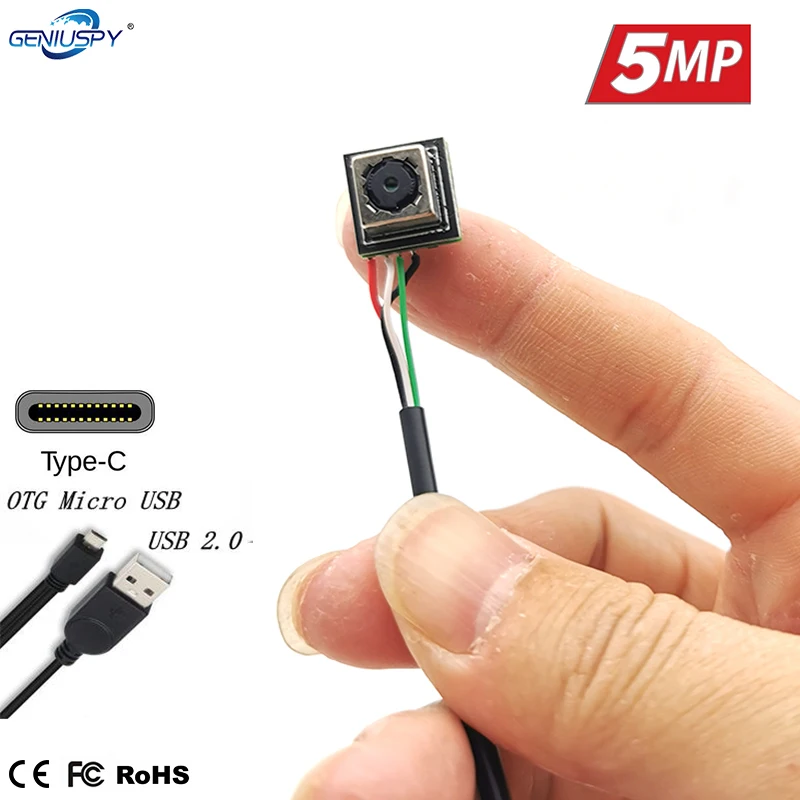 HD 500W OTG Mini Camera AF Auto Focus Micro USB Module Camcorder 5MP ...