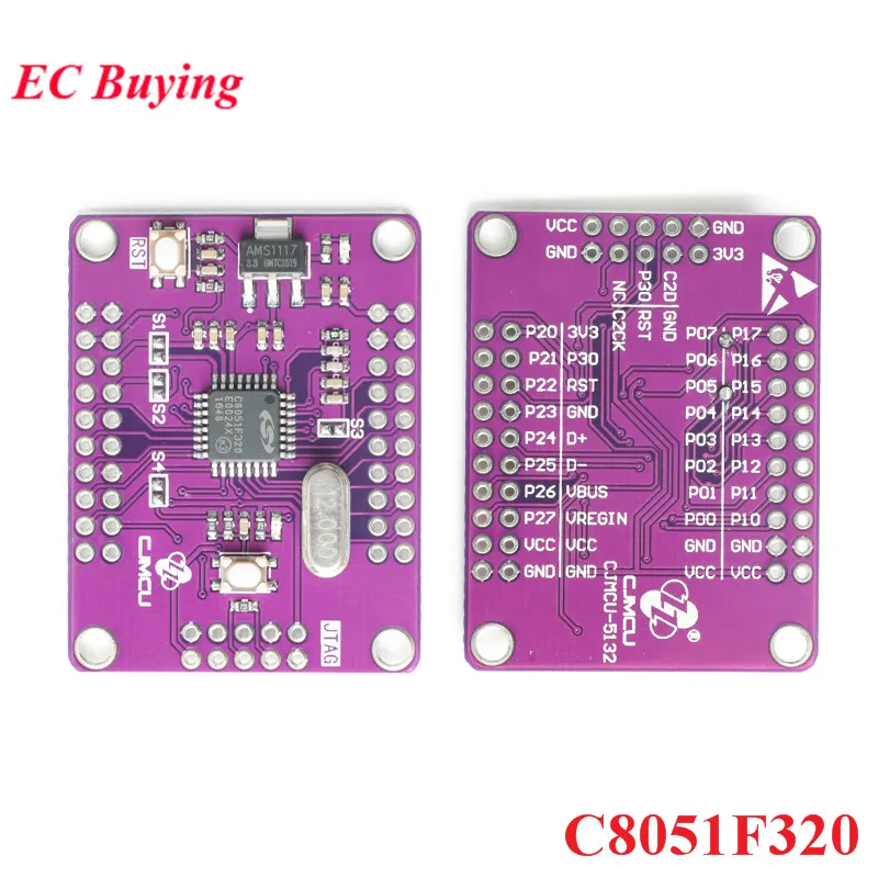 C8051F320-Development-Board-Module-5V-Single-Chip-Microcomputer-Mixed ...