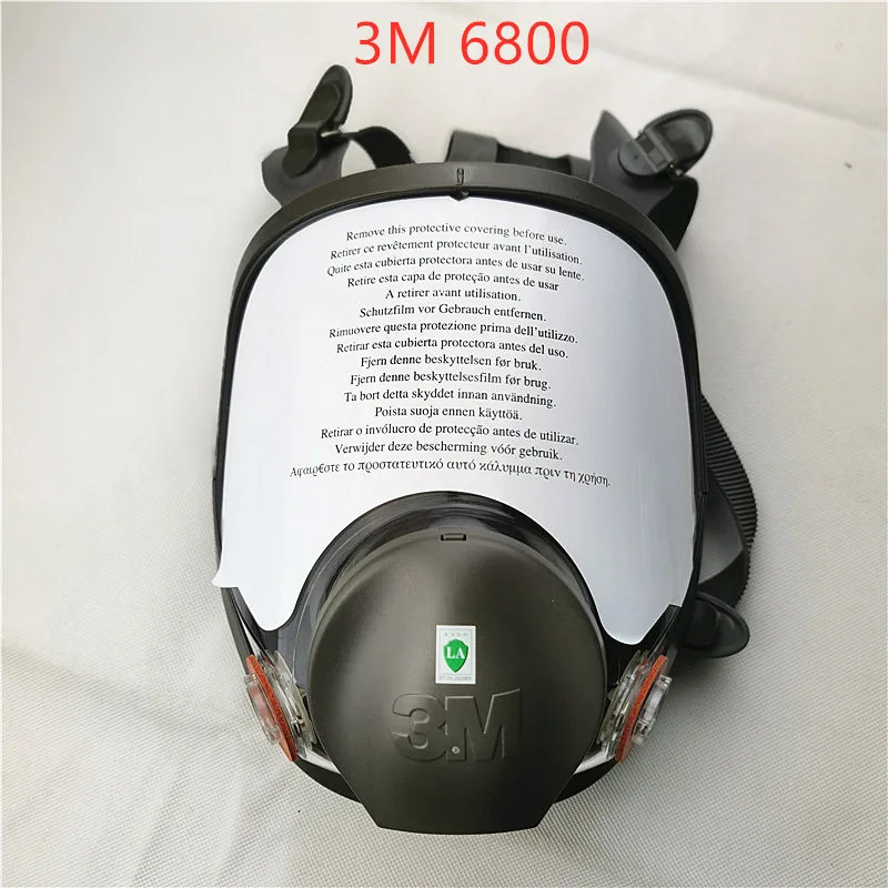 3m 6800 Gas Mask Medium Full Facepiece Reusable Respirator - Chemical ...