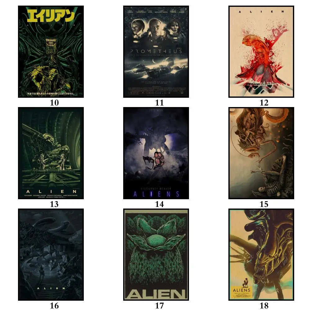 Prometheus Xenomorph Mural