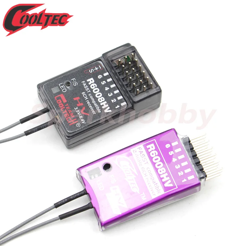 Cooltechnology R6008HV 6ch FASST compatible Receiver for Futaba 14SG ...
