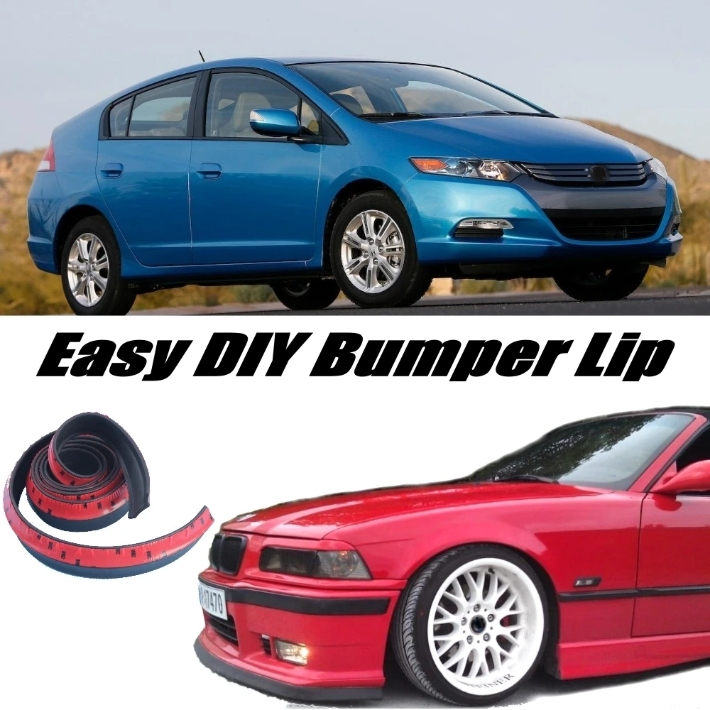 Novovisu For Honda Insight Ze Hybrid Bumper Lip / Front Spoiler For ...