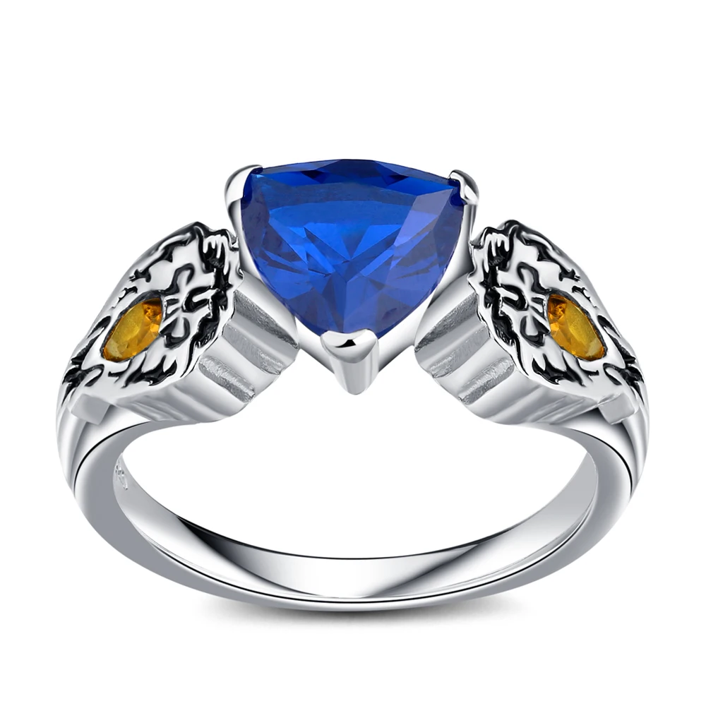 WOW The Alliance Badge Inspird Ring World of Warcraft Sterling 925 ...