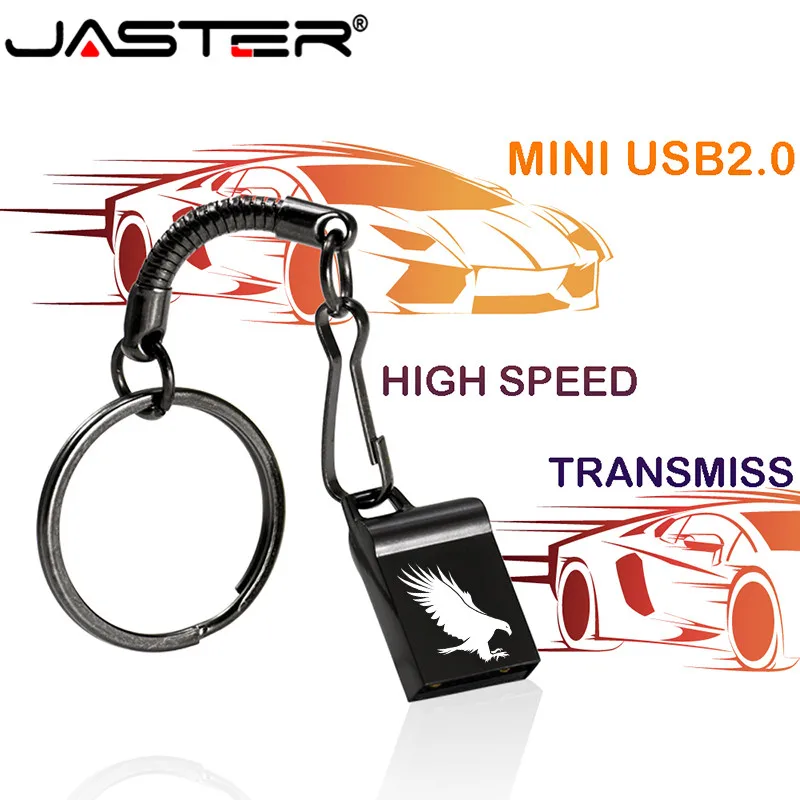 JASTER USB 2.0 mini metal usb flash drive 4GB 8GB 16GB 32GB 64GB 128GB ...
