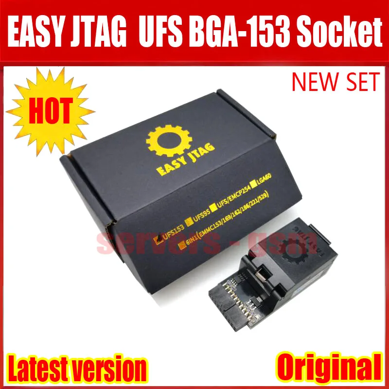 2023 Newest ORIGINAL Easy-Jtag Plus UFS BGA-153 Socket Adapter with ...