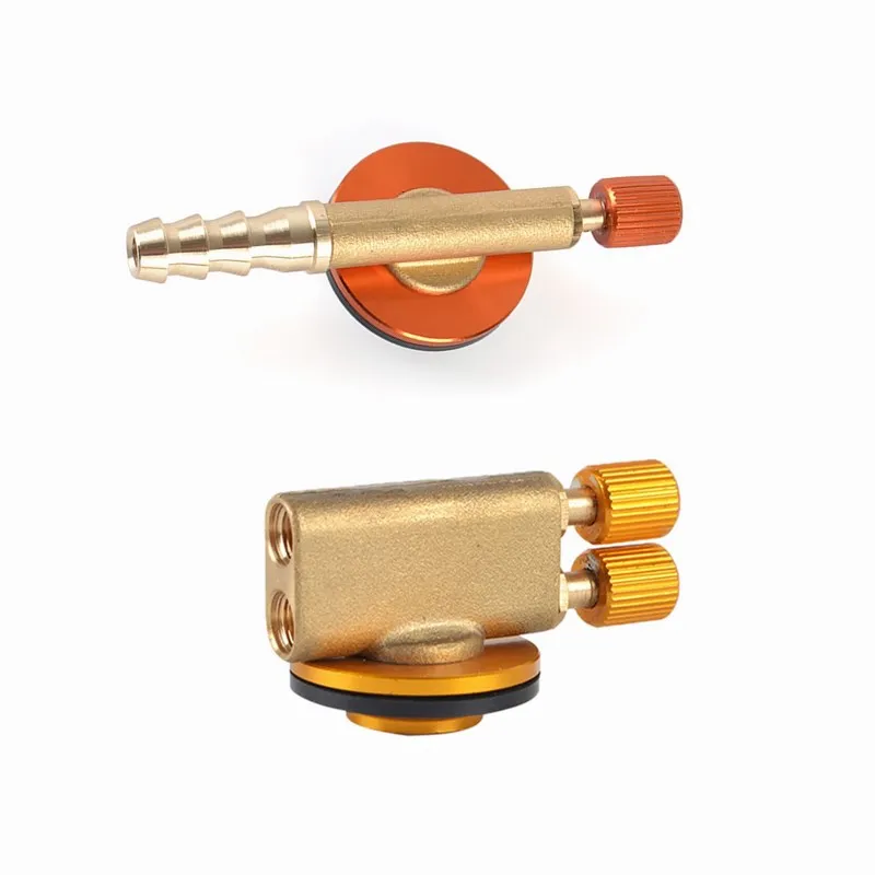 Outdoor Camping Gas Stove Adapter Switch Universal Dual Head Valves ...