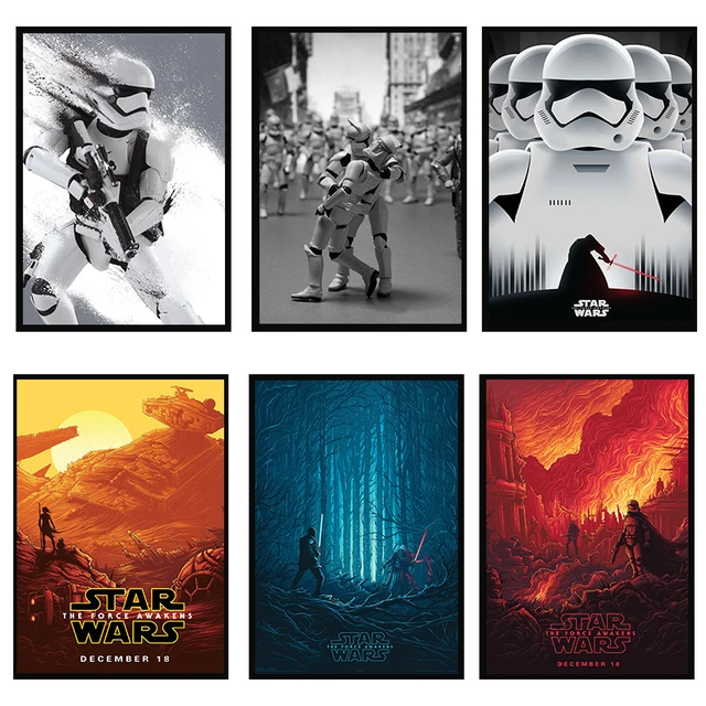 Star Wars Movie Poster Set