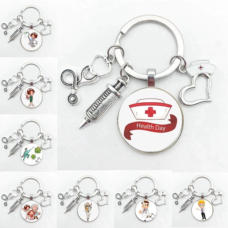 1-Piece-Nurse-Keychain-Physician-Assistant-Keychain-Medical-Keychain ...