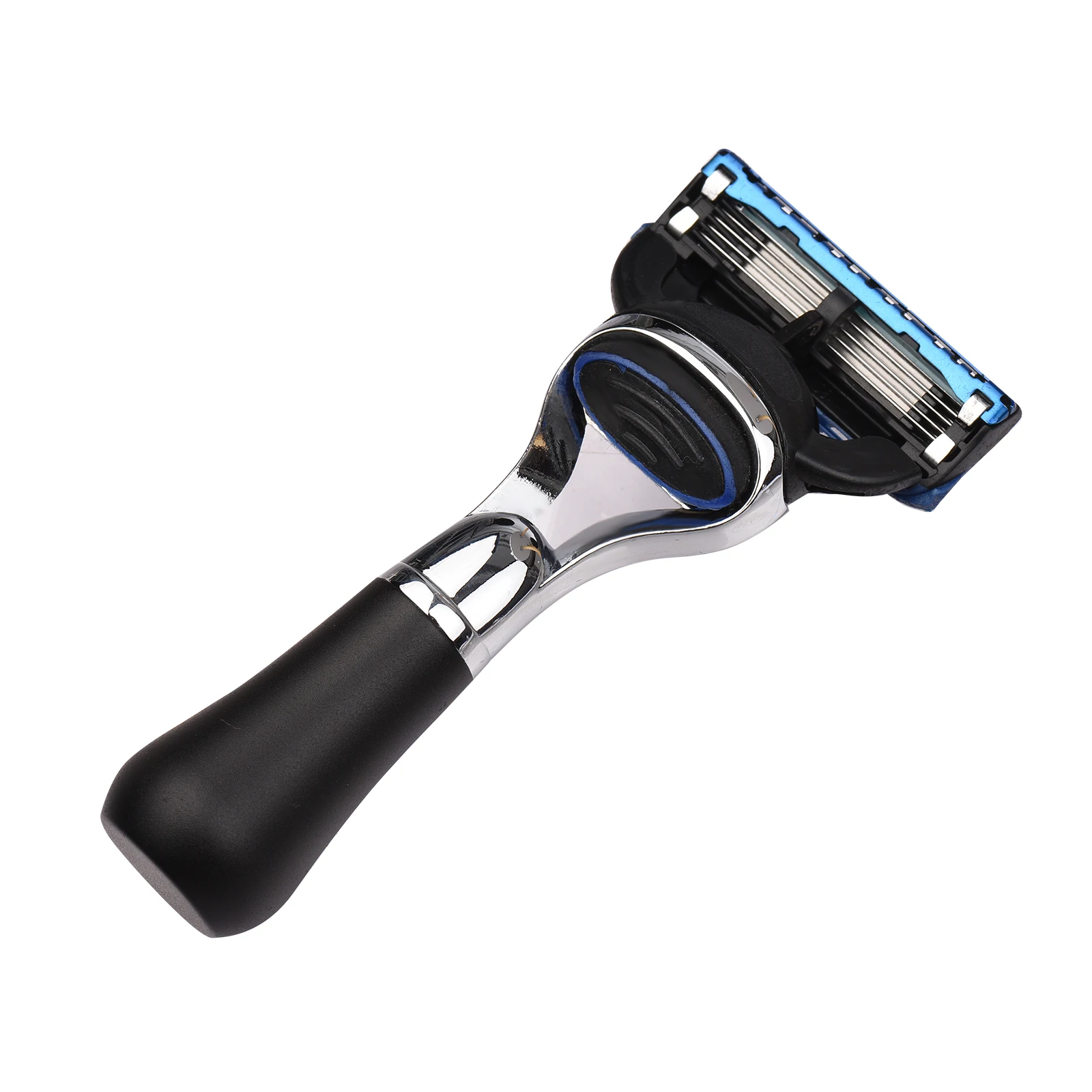 Shaving Razor with PU Storage Bag Safety Beard Razor Metal Mustache ...