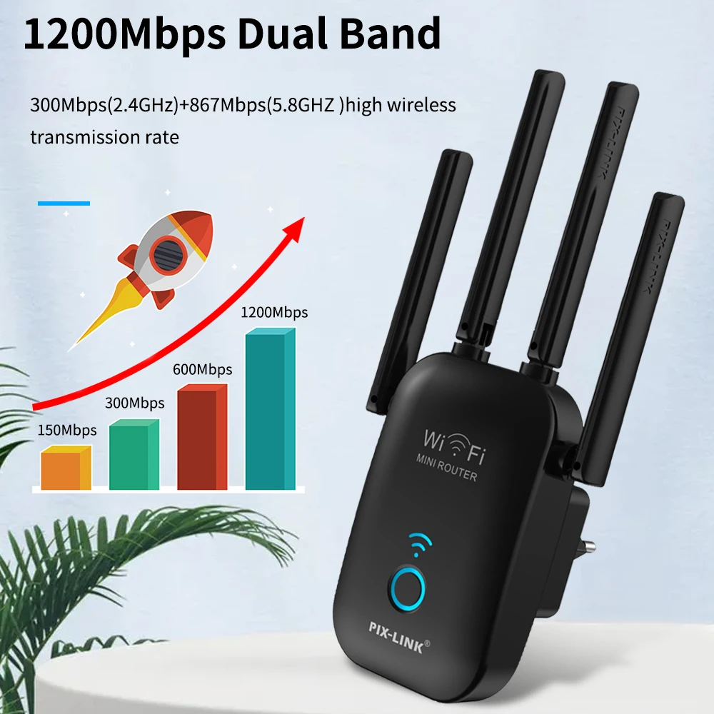 Extensor De Sinal De Longo Alcance Sem Fio, Amplificador