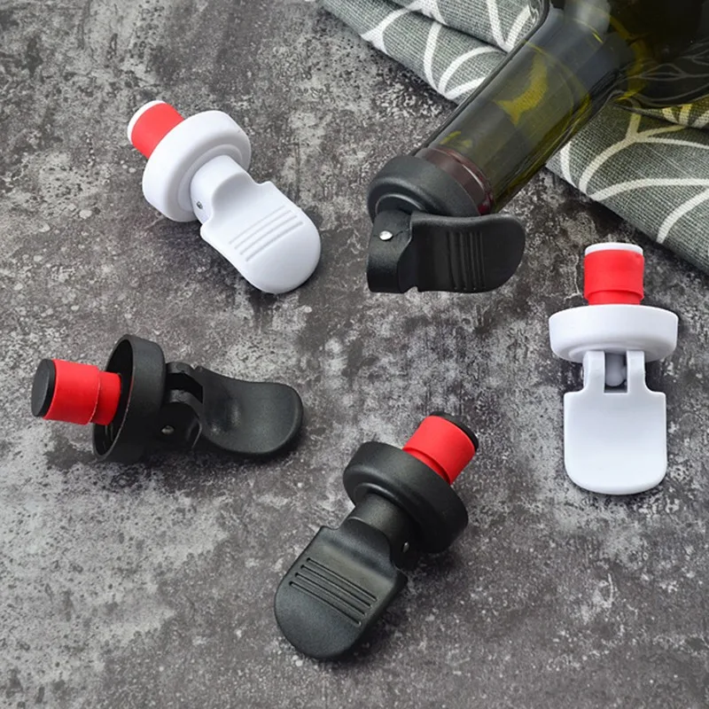 1PC-Press-Beer-Wine-Stopper-Vacuum-Sealed-Plug-Wine-Bottle-Stopper-Wine ...