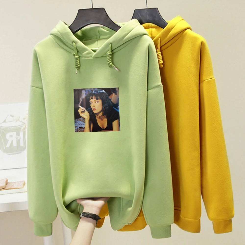 Sudadera con estampado de gráficos para mujer, ropa de calle moderna ...