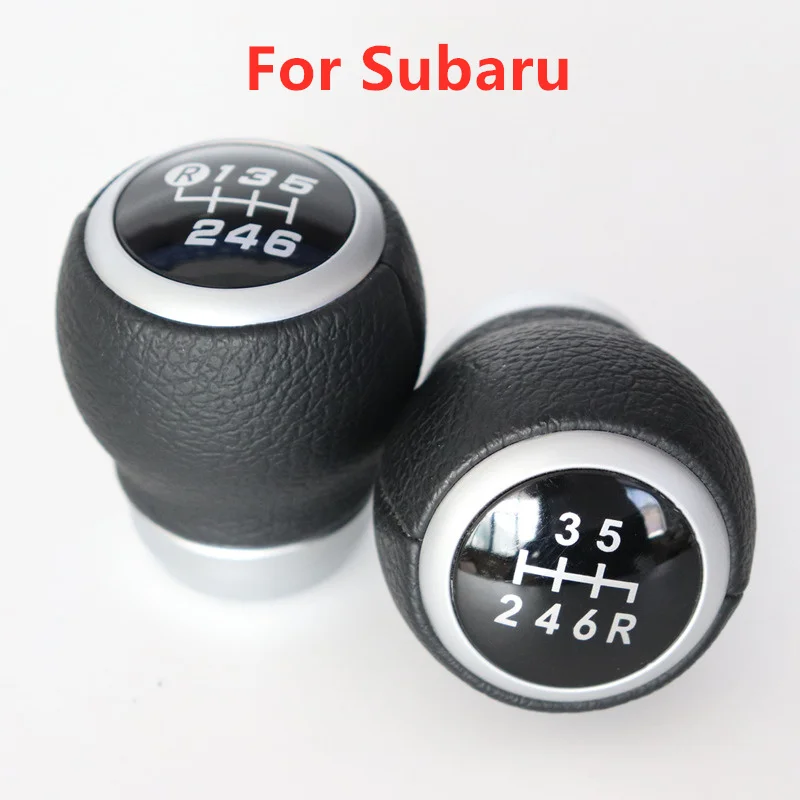 5-6-Speed-Gear-Shift-Knob-for-SUBARU-LEGACY-OUTBACK-FORESTER-IMPREZA ...