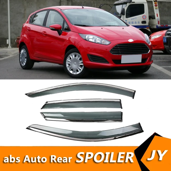 FORD Fiesta 2013 Window Visor Vent Shades 포드 피에스타 자동차 액세서리 용 Sun Rain ...