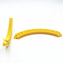 SSHLKBB Technical Parts 4PCS Technical CIRCLE GEAR RACK 11X11 ...