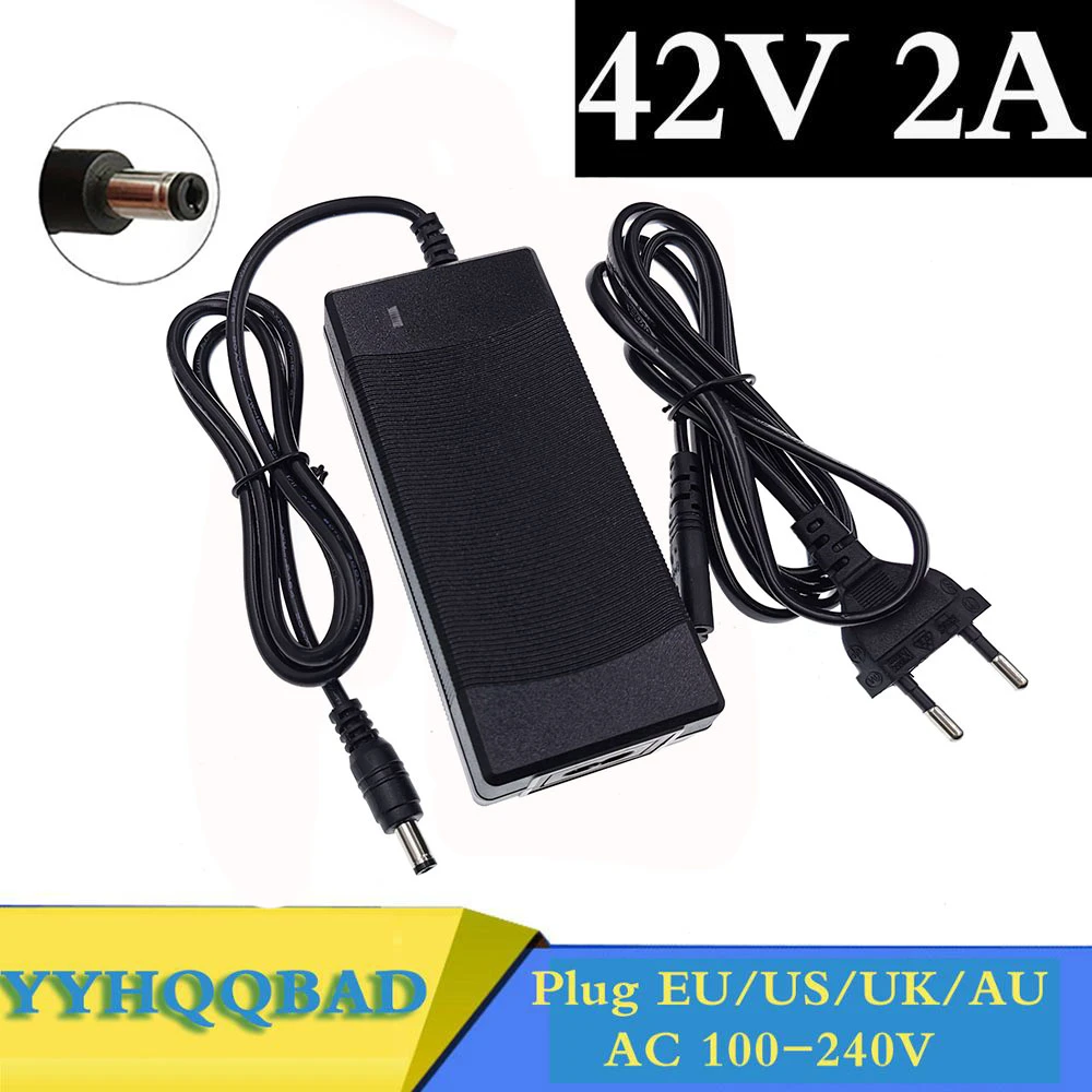 36v 2a Battery Charger Output 42v 2a Charger Input 100-240 Vac Lithium ...