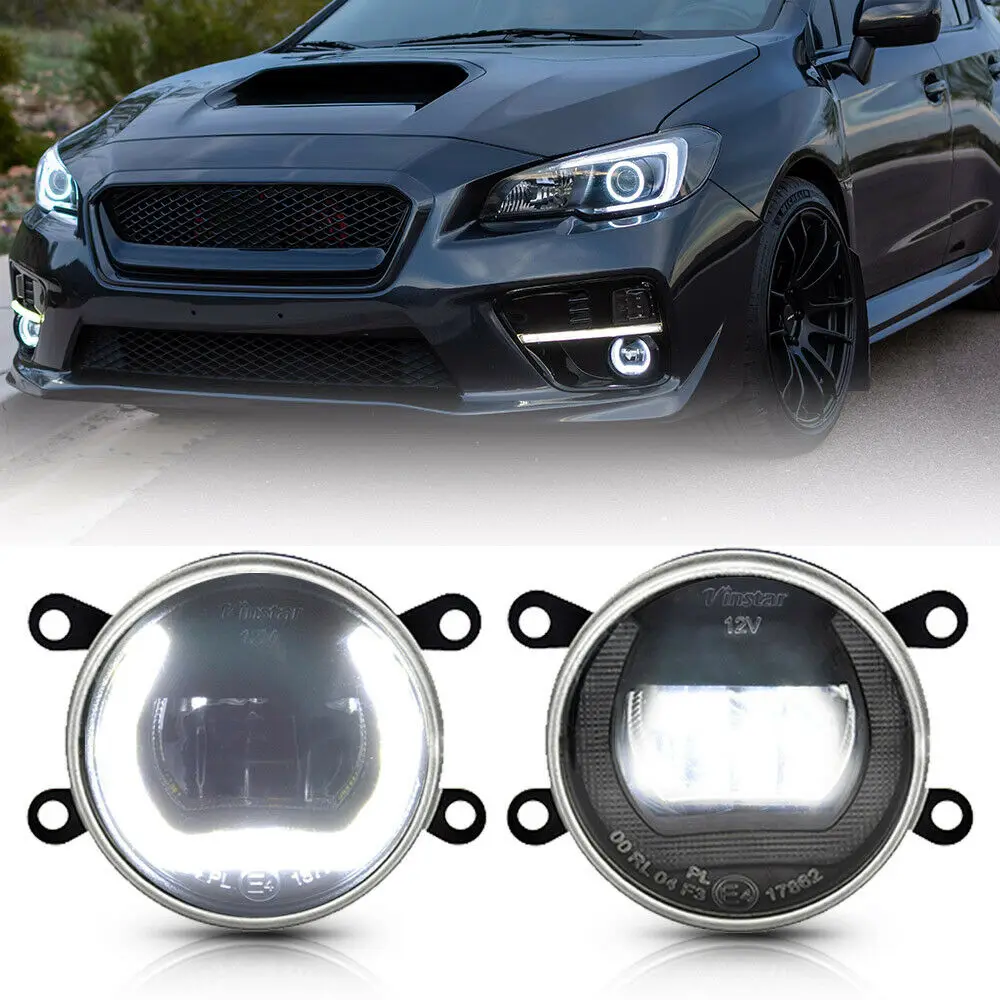 2PCS-LED-DRL-Daytime-Running-Light-for-2015-Subaru-WRX-STI-2013-BRZ ...