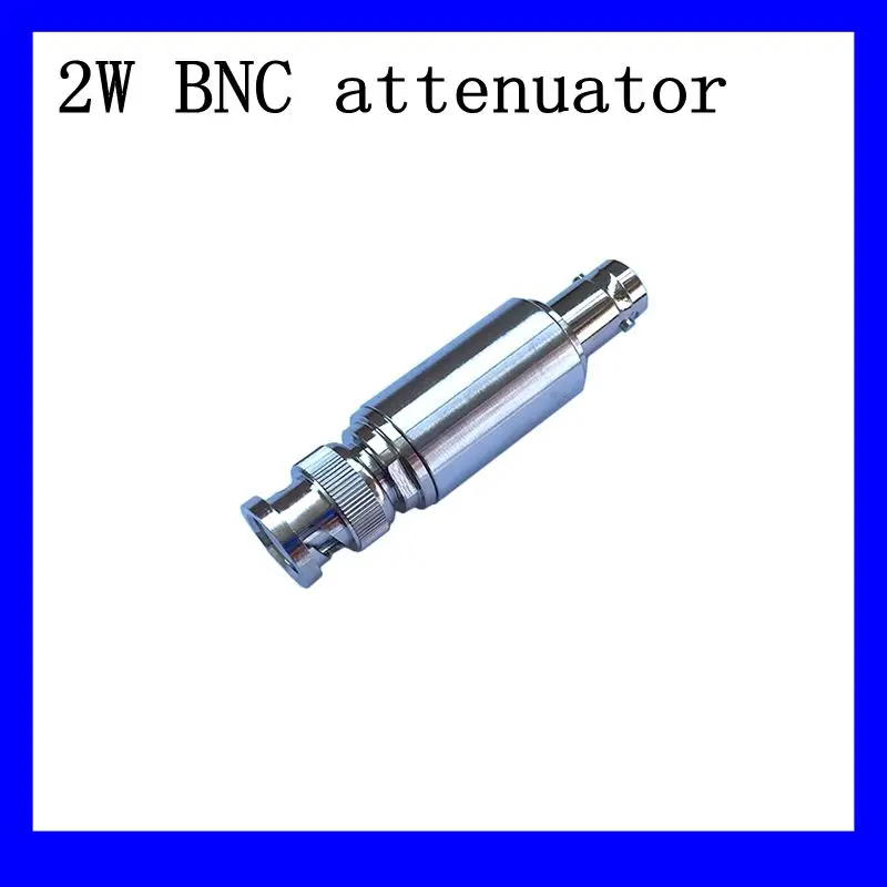 Free shipping 2W BNC JK rf attenuator , DC 3GHz,50ohm 1db,2db.3db,5db,6db,10db,15db,20,30db 40db ...