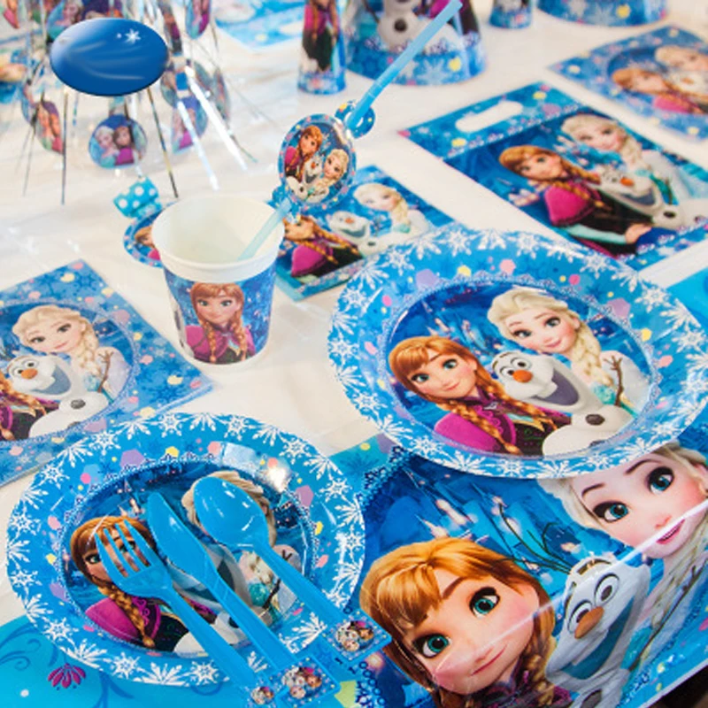 Disney-Frozen-Princess-Anna-Elsa-Kids-Birthday-Party-Decoration-Set ...