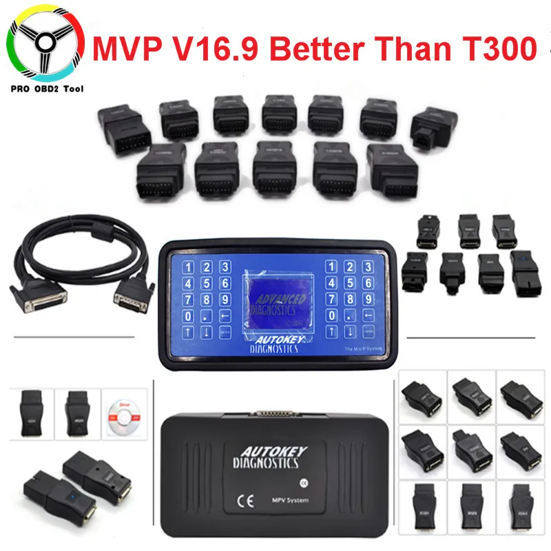 Programador de llave MVP Pro V16.9, decodificador de llave compatible con inglés/español ...