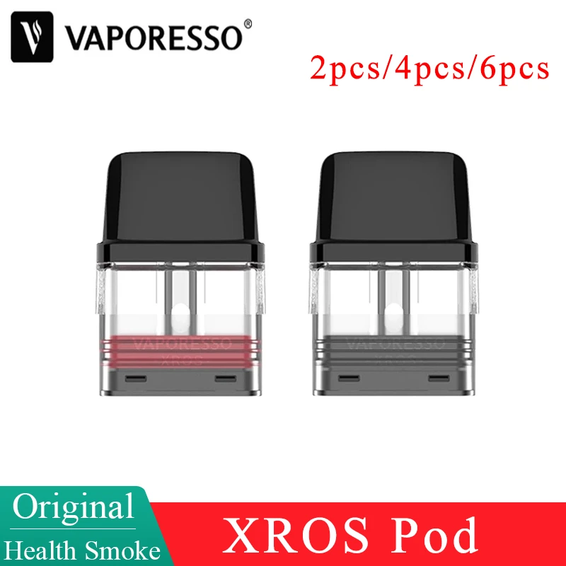 2pcs-8pcs Vaporesso Xros Pod 2ml Cartridge 0.8ohm 1.2ohm Series Coil ...