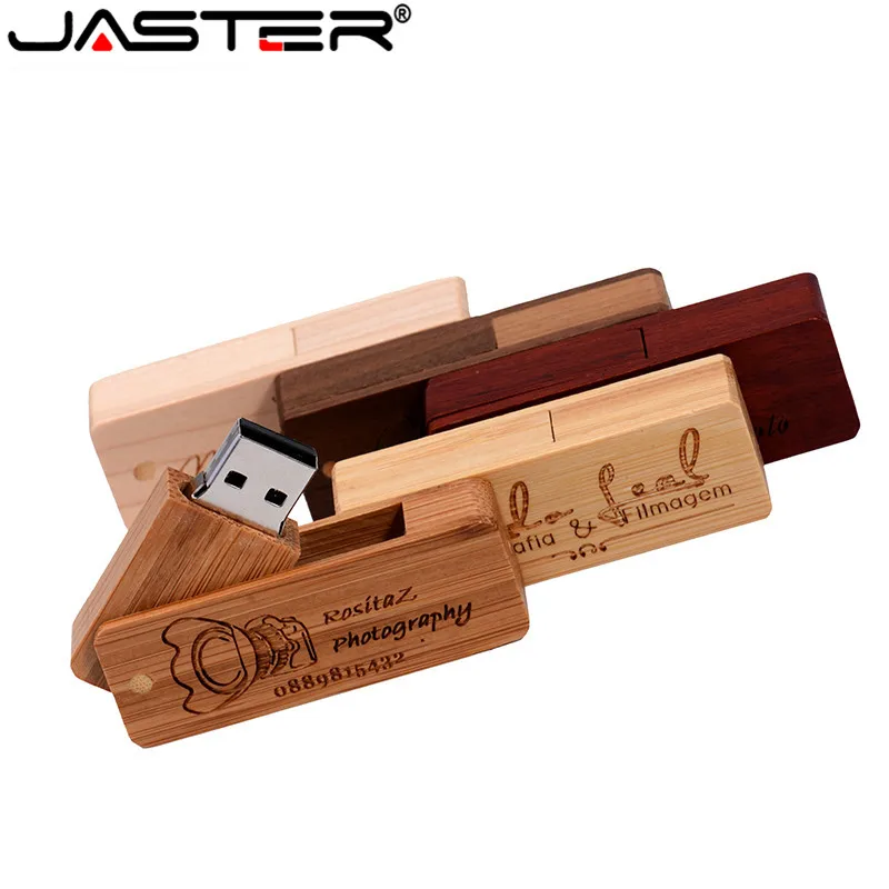 Jaster Over 1 Pcs Free Log Natural Wood Bamboo Usb Flash Drive Wooden ...