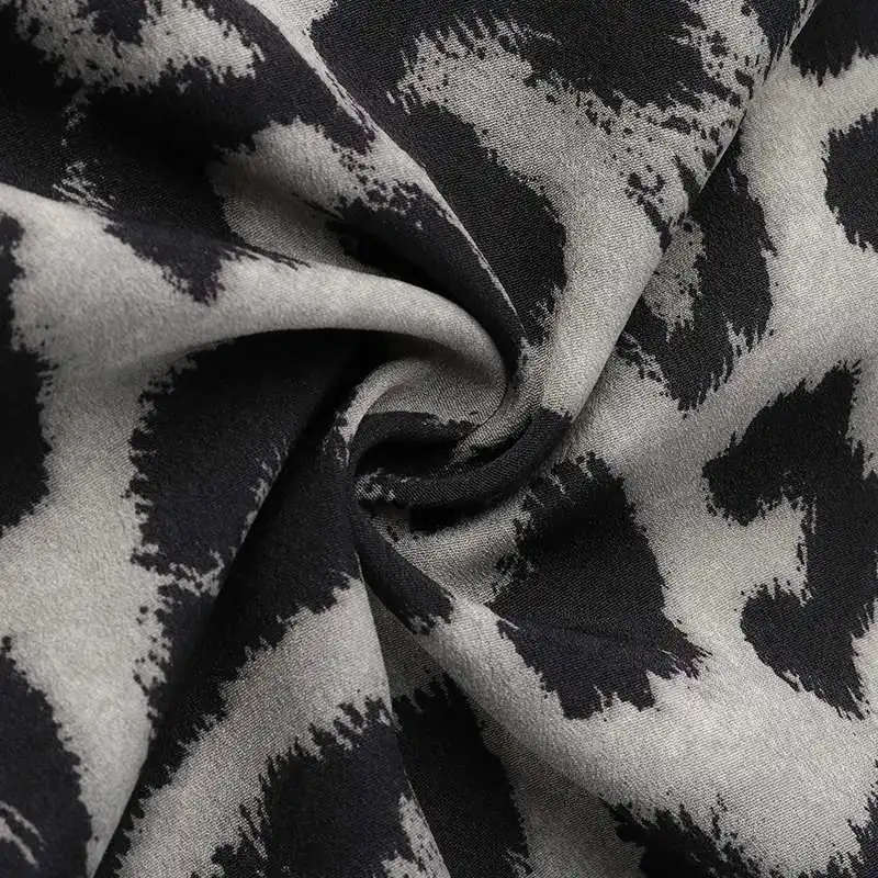 Plus Size Summer Dress Celmia Women Sexy Leopard Print Dresses Long Tops V-neck Casual Loose ...