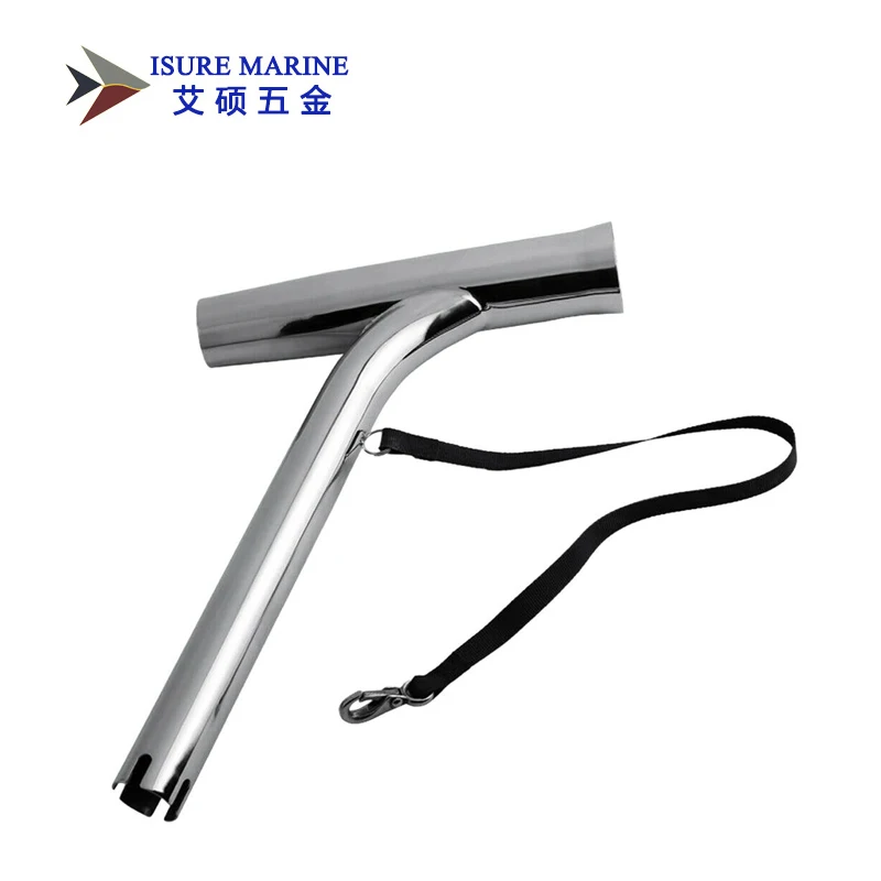 2pcs Highly Polished Stainless Outrigger Stylish Rod Holder Fishing Rod ...